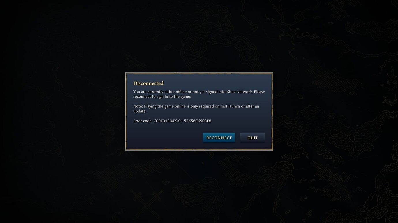 Error code: C0OTO1R04X-01 52656C6903E8 - Ask for Help - Age of Empires ...