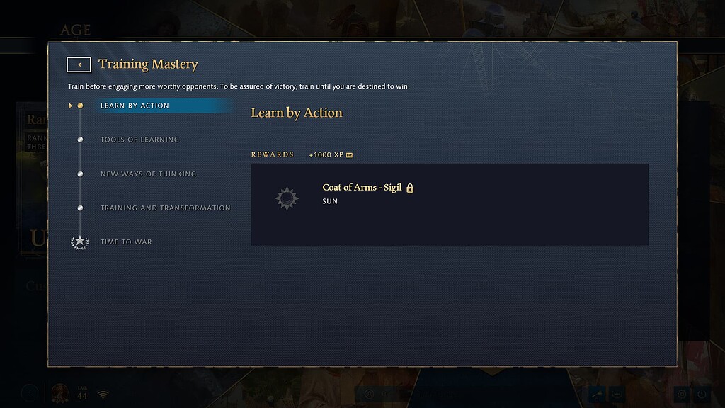 Training Mastery Task Blank Iv Report A Bug Age Of Empires Forum