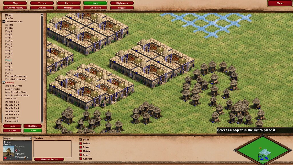 Scenario Editor: Unable to place Buildings off grid - II - Report a Bug ...