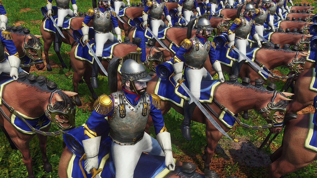 Finally, there are real French cuirassiers in the game! and more - III - Discussion - Age of ...