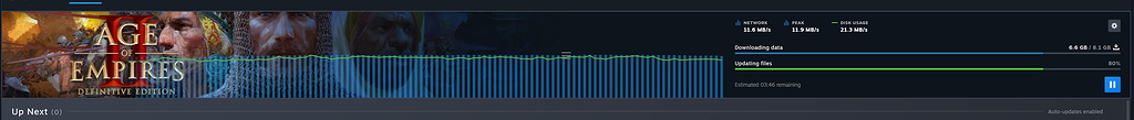 Every patch i need to redownload 8GB - II - Report a Bug - Age of ...