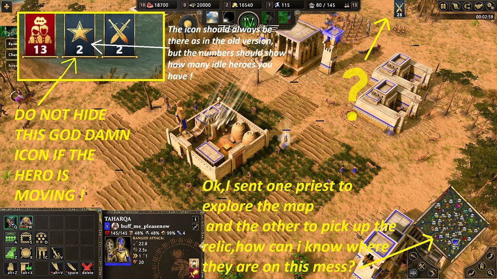 How to find Oracle/Heroes on map? - Discussion - Age of Empires Forum