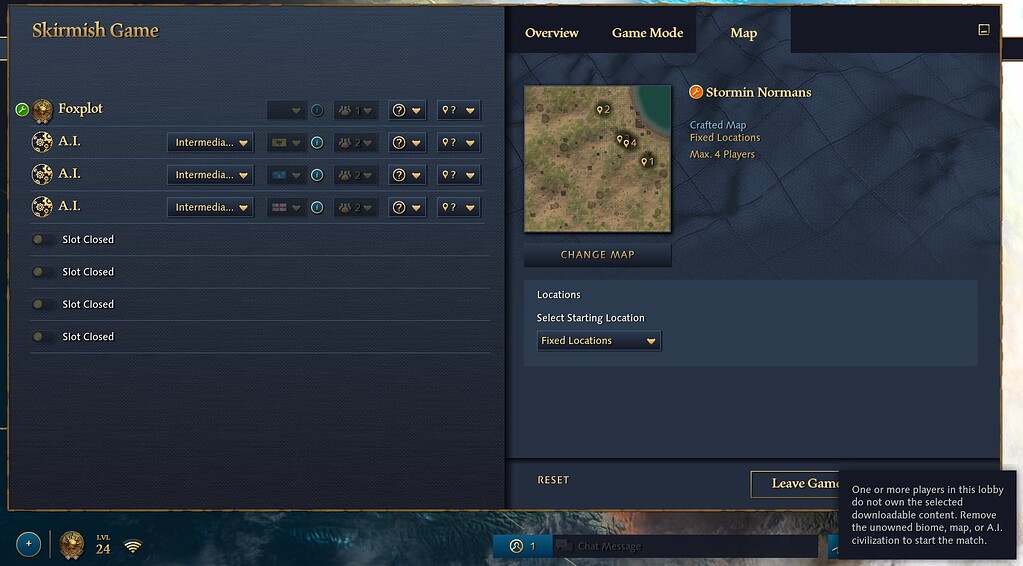 We can't play as the campaign-only civs any more - IV - Modding - Age of Empires Forum