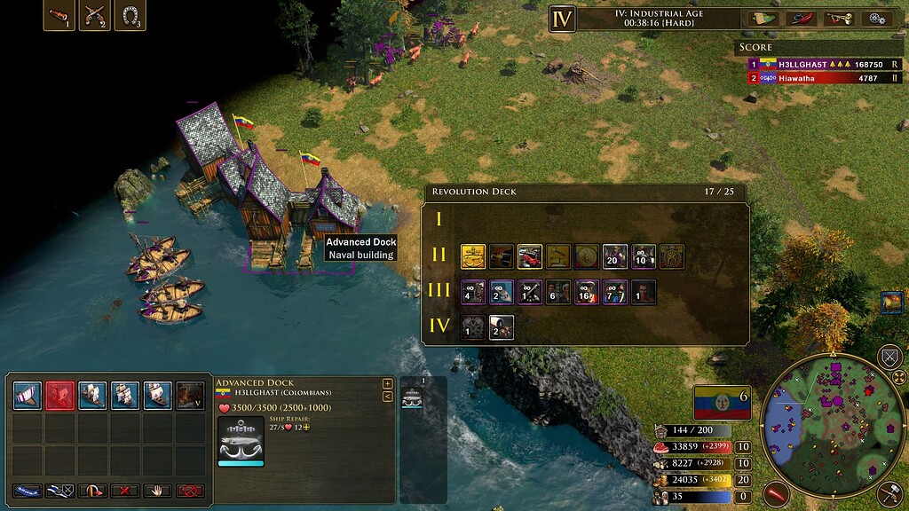 Revolt advanced dock bug - III - Report a Bug - Age of Empires Forum