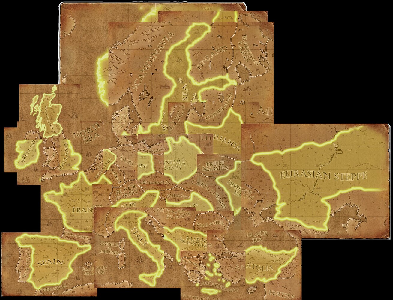 Let's build a world map of AoE3 - III - Discussion - Age of Empires Forum