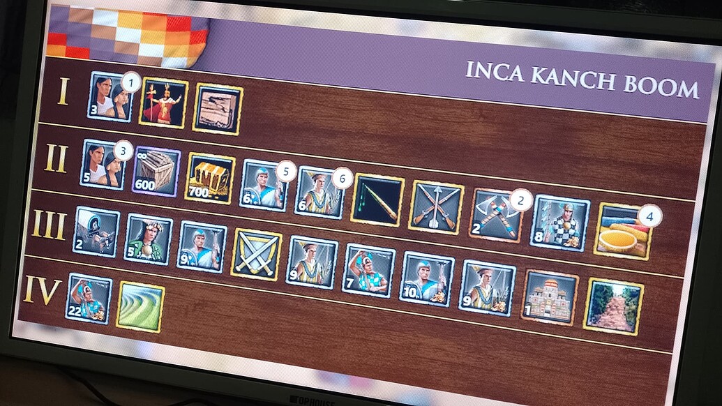 Best inca deck? - III - Discussion - Age of Empires Forum