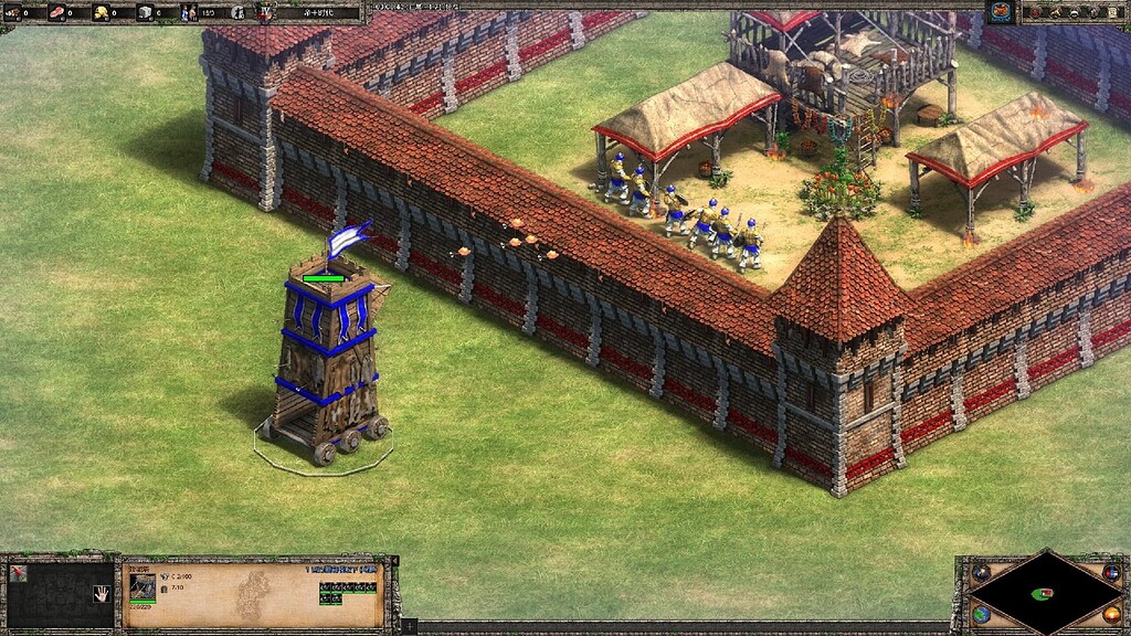 Siege Towers should be able to shoot arrows when garrisoned archers ...
