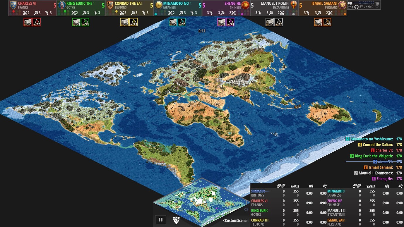 The ULTIMATE Ludicrous EARTH MAP! - II - Modding - Age of Empires Forum