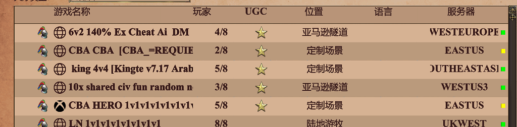 Sorting In Lobby Browser Doesnt Include All Games Ii Report A Bug Age Of Empires Forum 