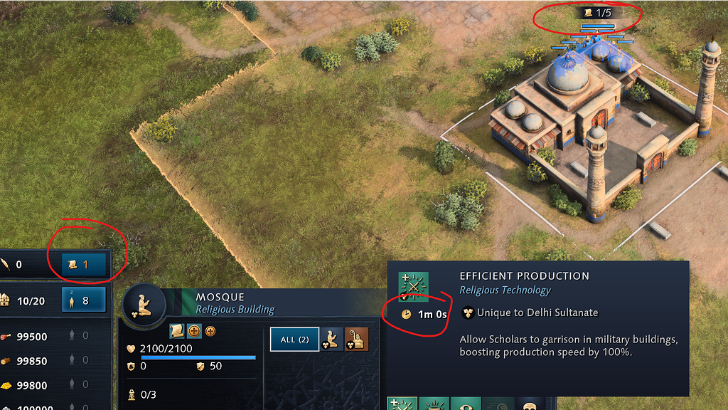 Delhi research time showing incorrect time on UI - IV - Report a Bug - Age of Empires Forum