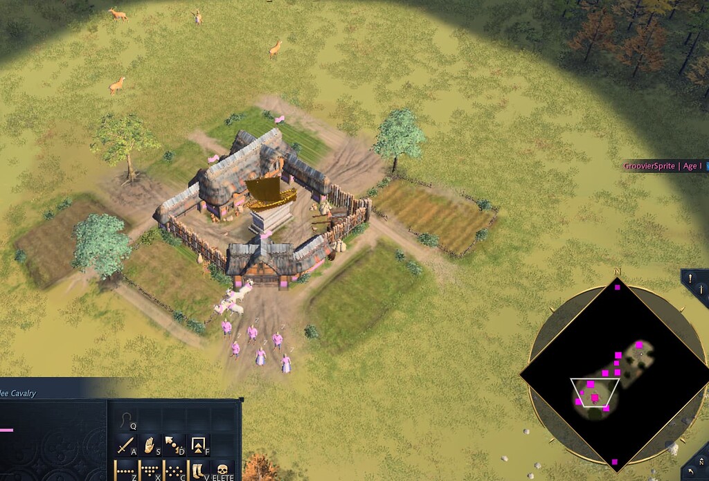 Mini map showing resources as a square block - Ask for Help - Age of ...