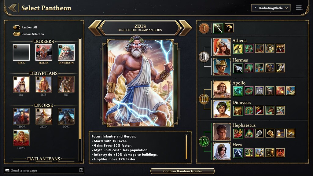 Zeus Portrait Missing in God Selection Screen - Report a Bug - Age of ...