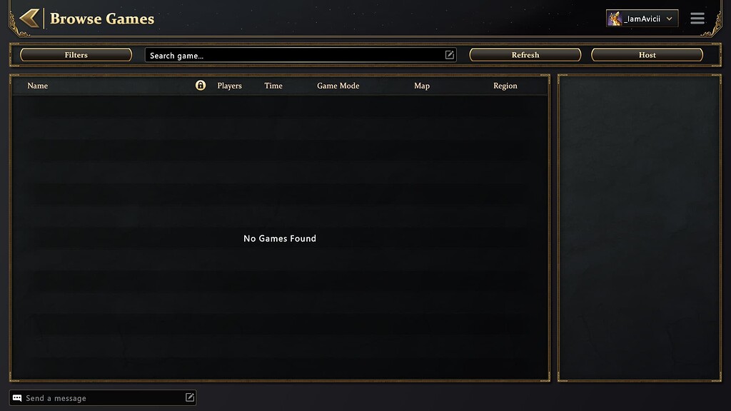 No game found - Report a Bug - Age of Empires Forum