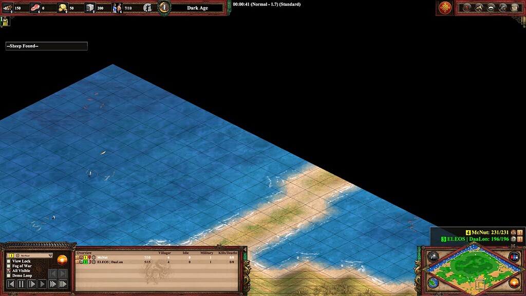 Coastal Forest Mainland Connects to Map Edge - II - Report a Bug - Age ...