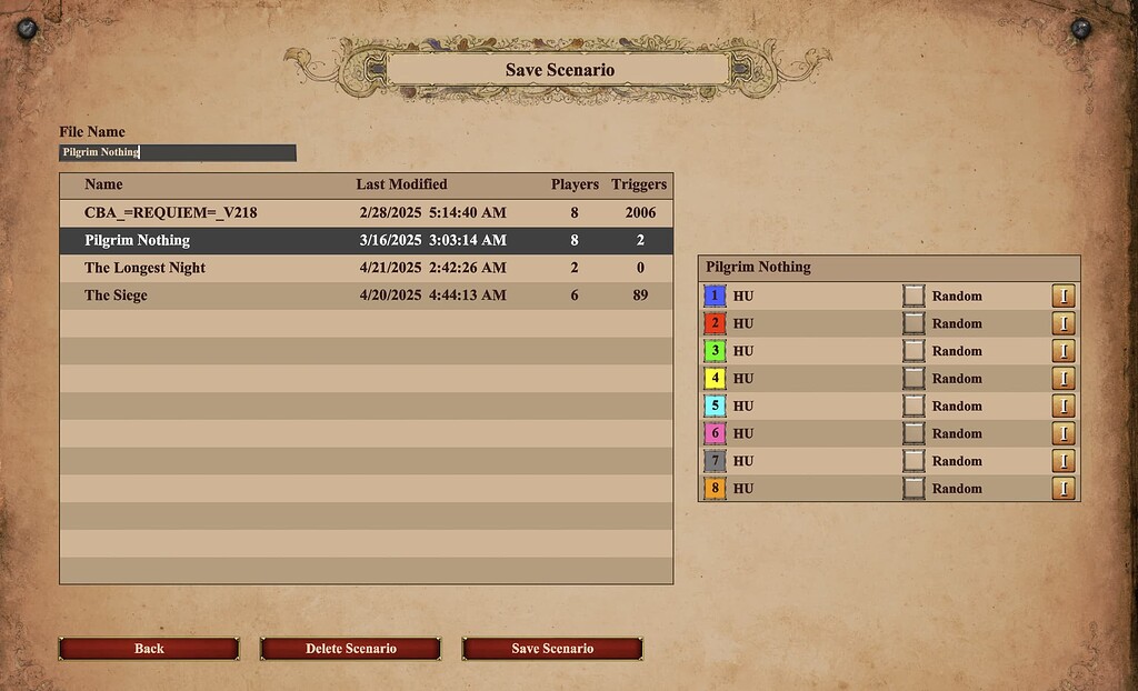 Unresponsive UI when Naming new Scenario After Save As New Scenario Selected - II - Report a Bug ...