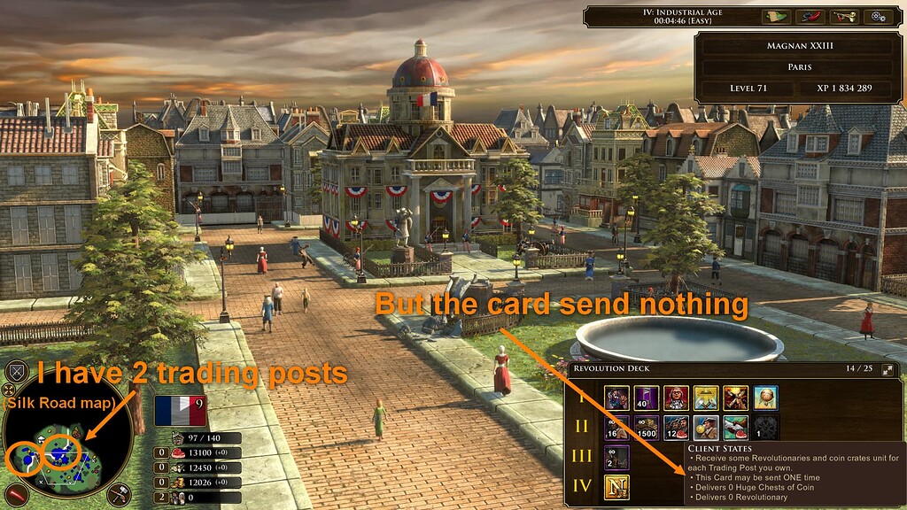 The french revolution card "Client States" doesn't work in the Silk ...