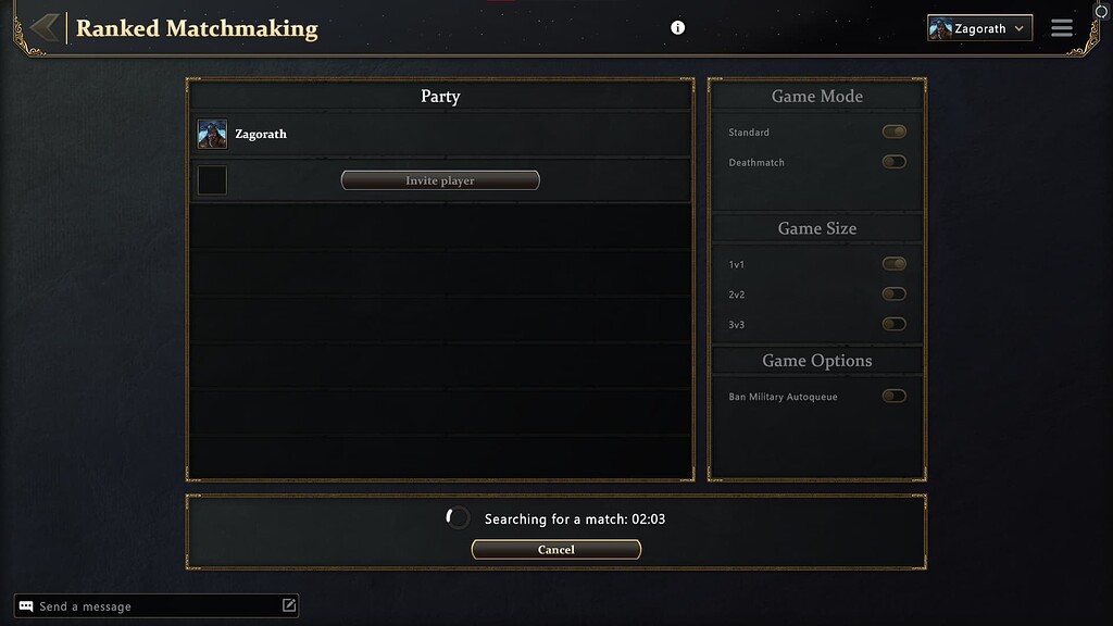 Please allow selecting major god and viewing tech tree from the ...