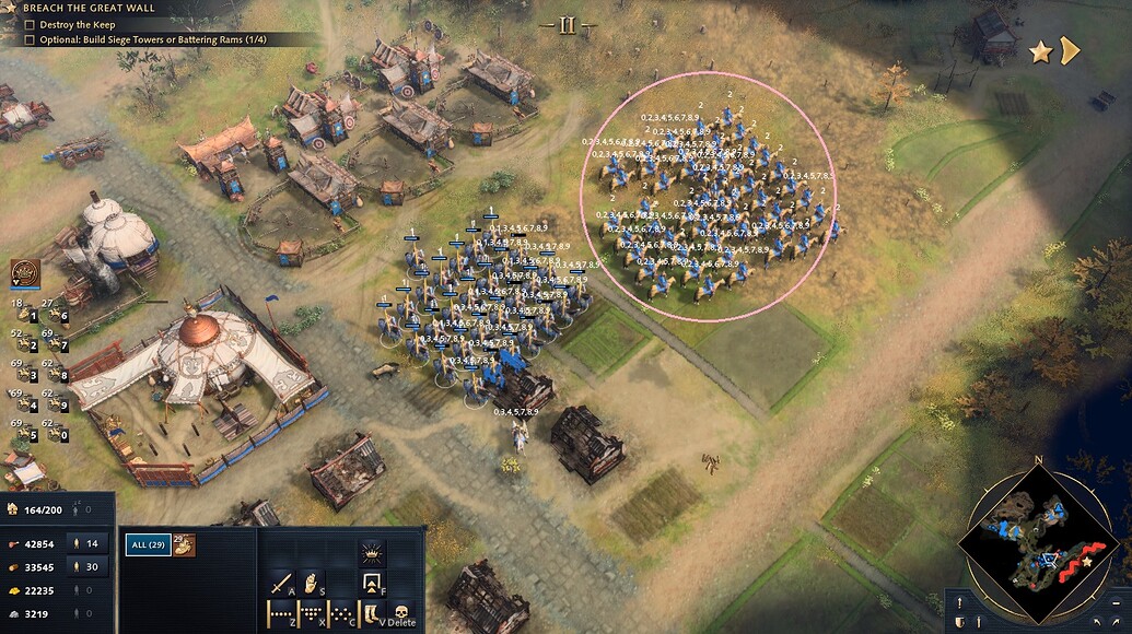 AOE IV - How do I "reset" the hotkey binding unit selection? - Ask for ...