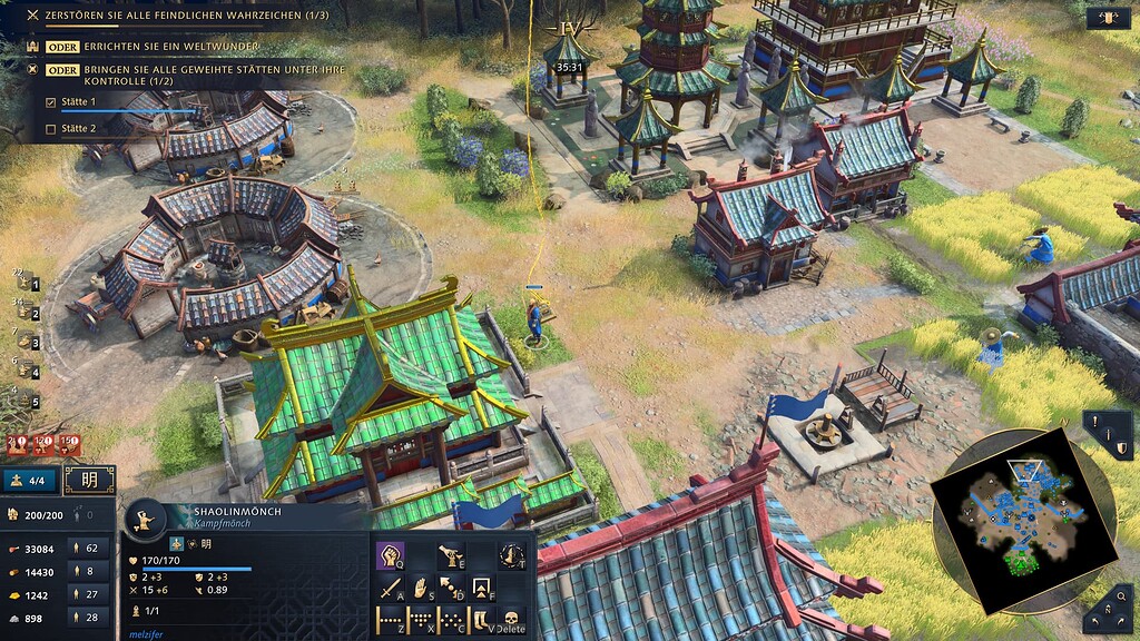 Zhu Xi Monk Relic Bug - IV - Report a Bug - Age of Empires Forum