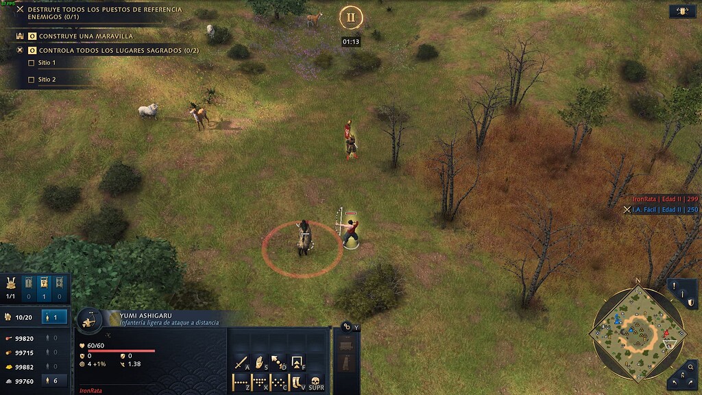 Visual Bug: Archer Yumi Ashigaru and Yumi Bannerman do not have the bow ...