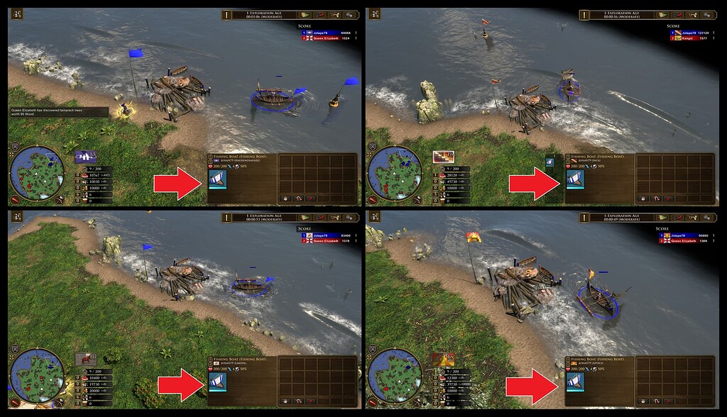 Natives fishing boats portraits are missing from UI - III - Report a Bug - Age of Empires Forum
