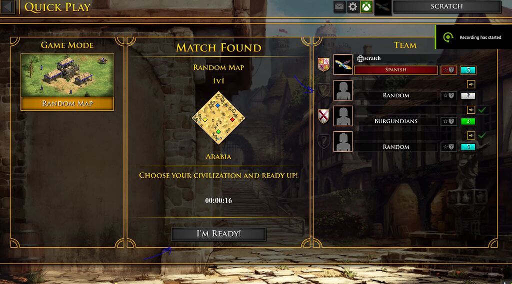 Could not join multiplayer quickplay game after match was found - II - Report a Bug - Age of ...