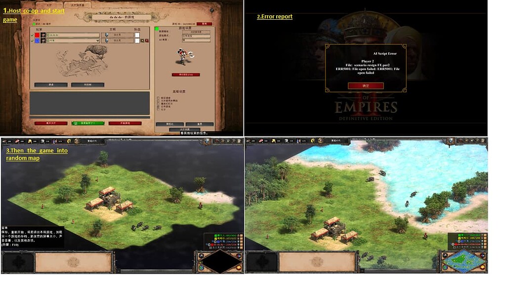 I can't play cooperative campaign - II - Report a Bug - Age of Empires Forum