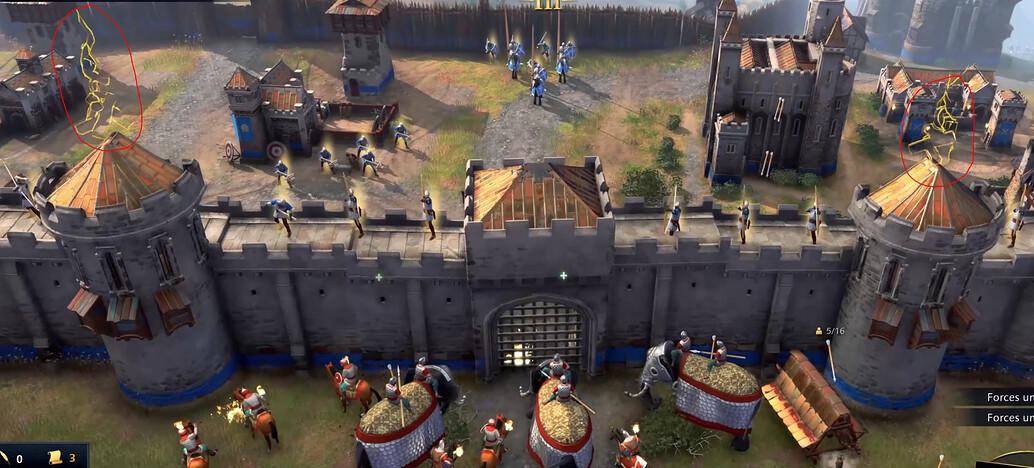 Inquiry about functions of the Walls - Age of Empires IV - Age of ...