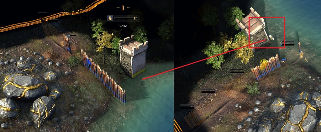 Bug: AI built wall that did not block units. (See Pic) - IV - Report a Bug - Age of Empires Forum