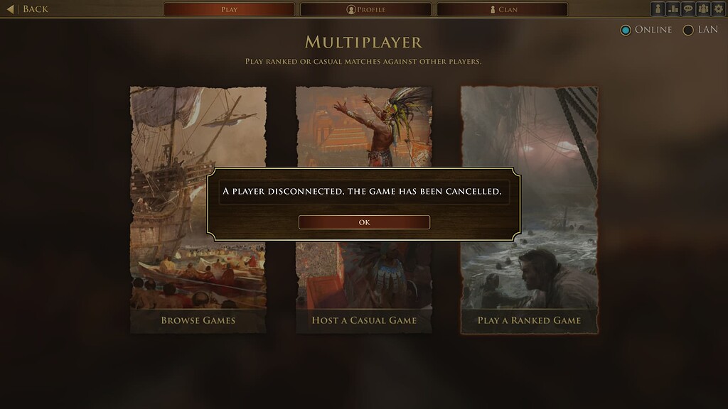 Unable to start Ranked Game due to Disconnect issue - III - Report a ... Unable to start Ranked Game due to Disconnect issue - III - Report a ...