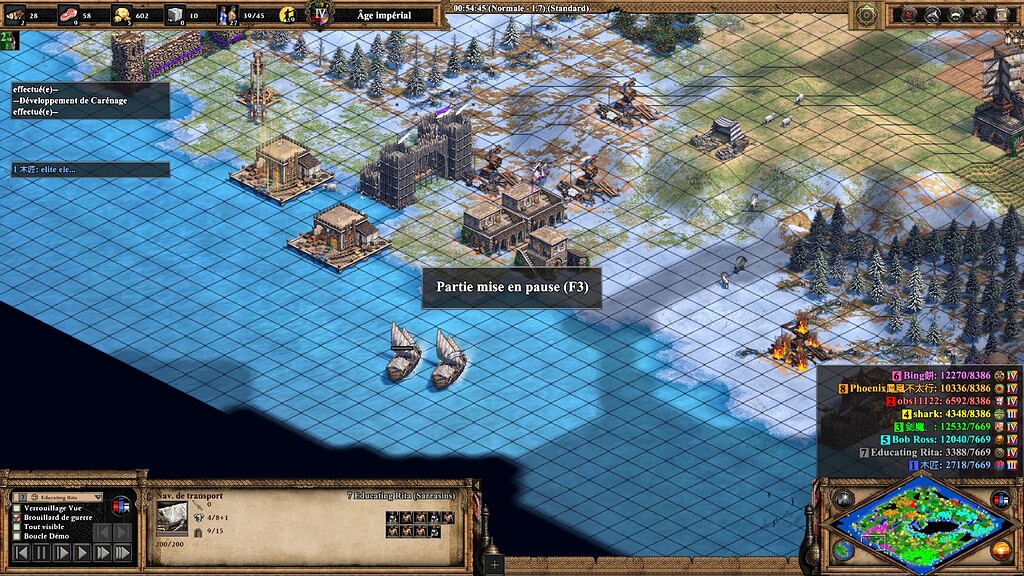 Idle villager # is off when using transport ships - II - Report a Bug ...
