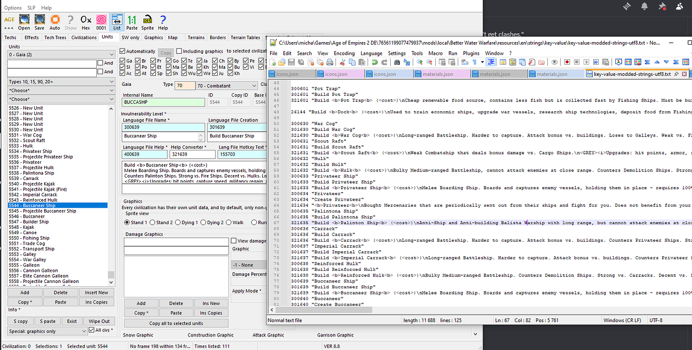 New Patch broke my key-value-modded-strings-utf8.txt - II - Modding - Age of Empires Forum