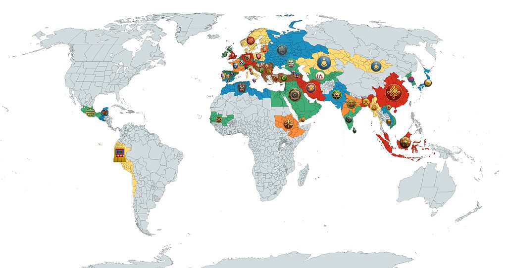 AOE2 World map (up to Mountain Royals) - II - Discussion - Age of ...