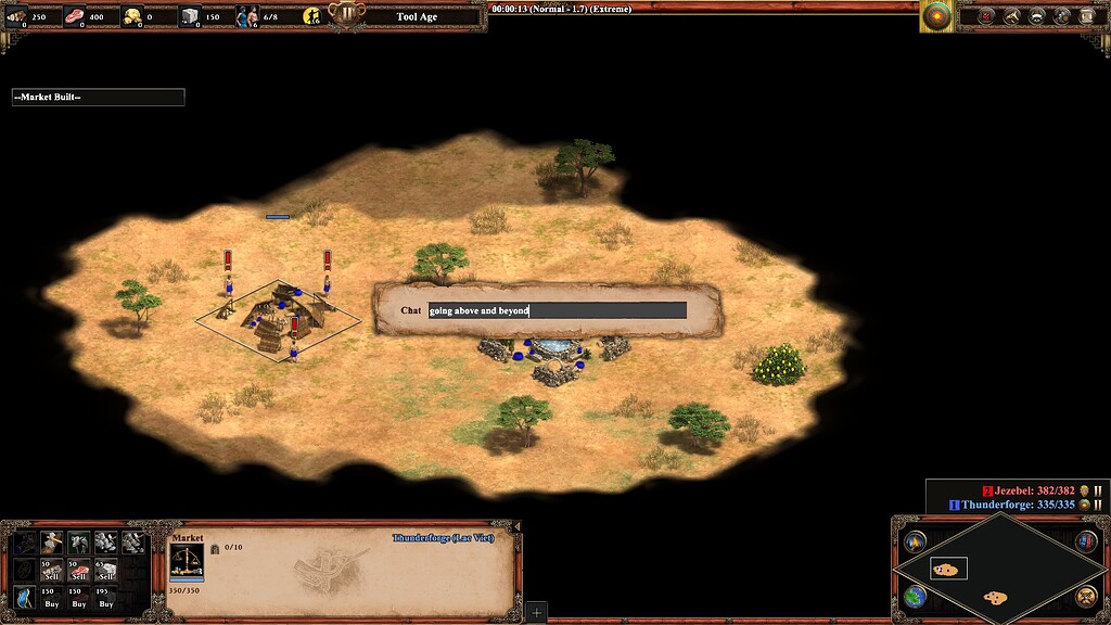 [ROR] "going above and beyond" cheat does not work - II - Report a Bug - Age of Empires Forum