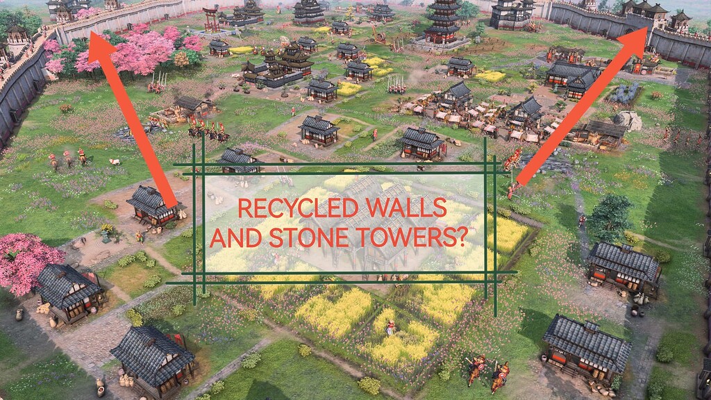 Japanese walls: Recycled stone walls and stone towers? Here are some ...