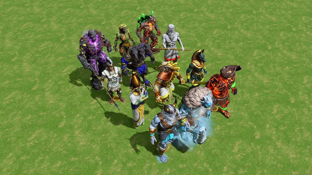 Each Major God should have their own unique Titan - Discussion - Age of ...