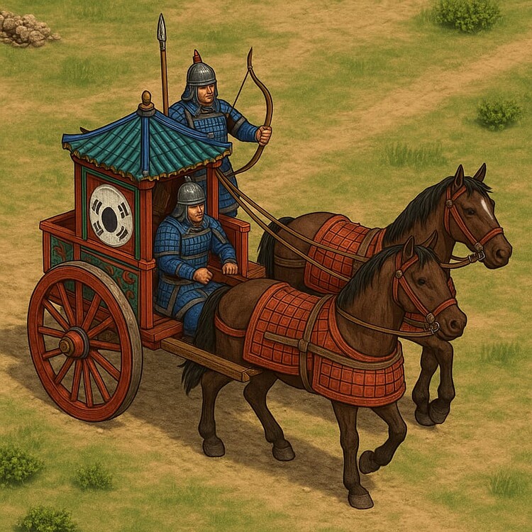 I ordered AI to draw Korean war wagon in AOE2 - II - Discussion - Age ...