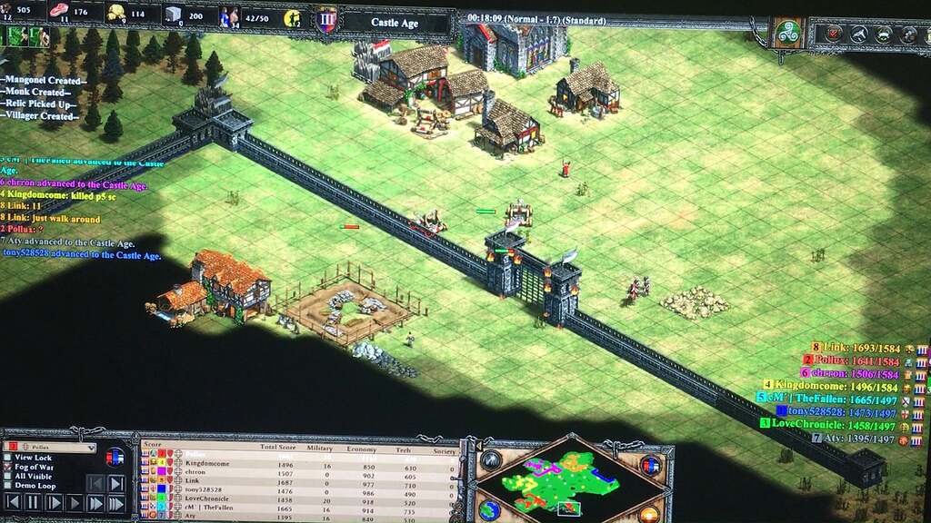 Mangonel riding through stone walls - II - Report a Bug - Age of ...