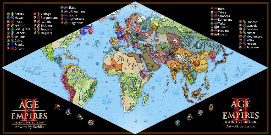 All civs at once world map - II - Discussion - Age of Empires Forum