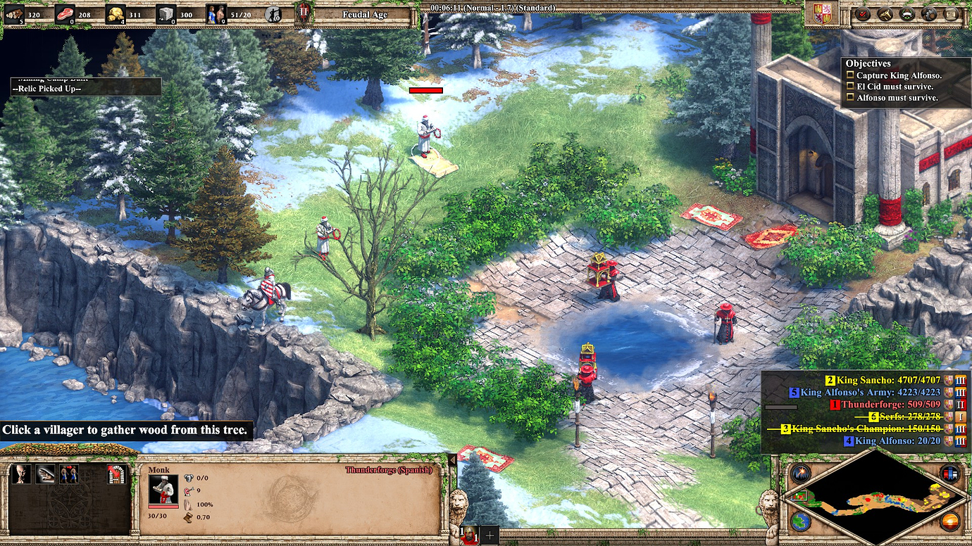 El Cid 1: Monks change appearance when picking up relics - II - Report ...