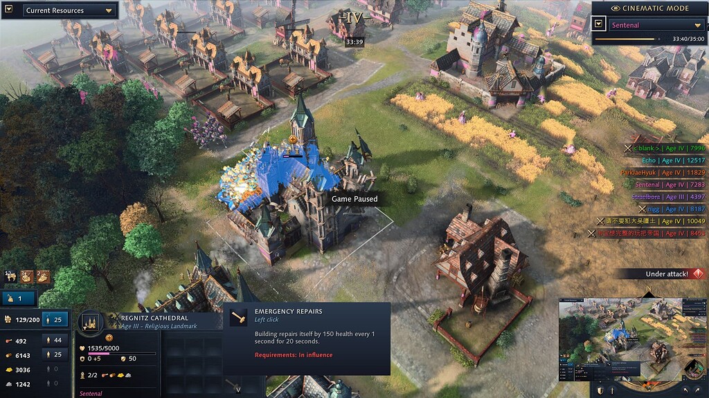 Regnitz Cathedral (still) can't Emergency Repair - IV - Report a Bug ...