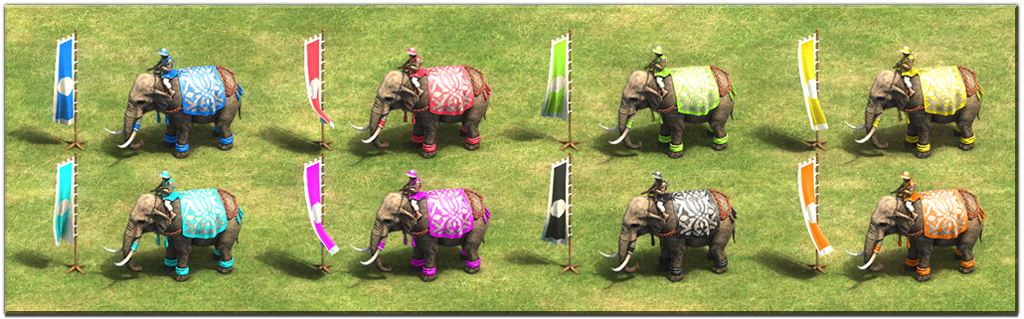 Permanent unlock of temporary event mods (Mongol yurts, Spring colours ...