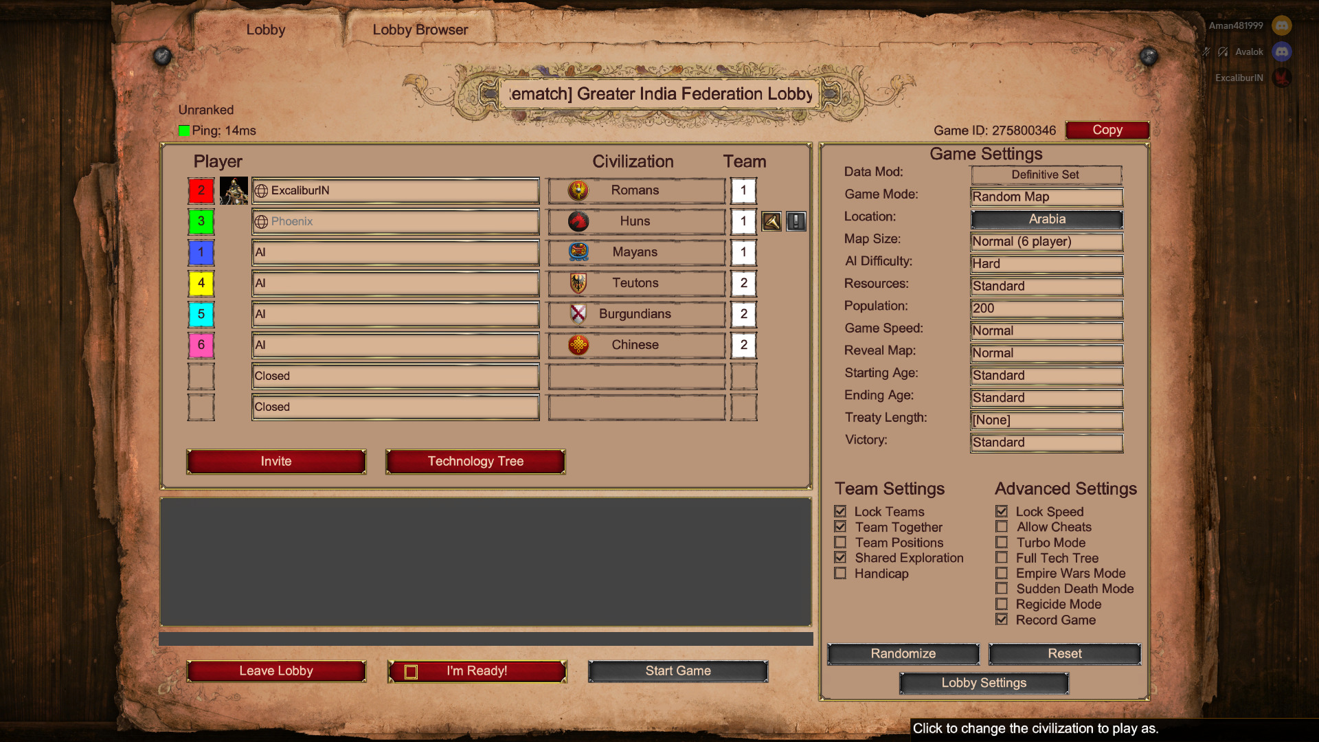 BUG: Restored MP Game Replaces Human Player Slot With AI - II - Report a Bug - Age of Empires Forum