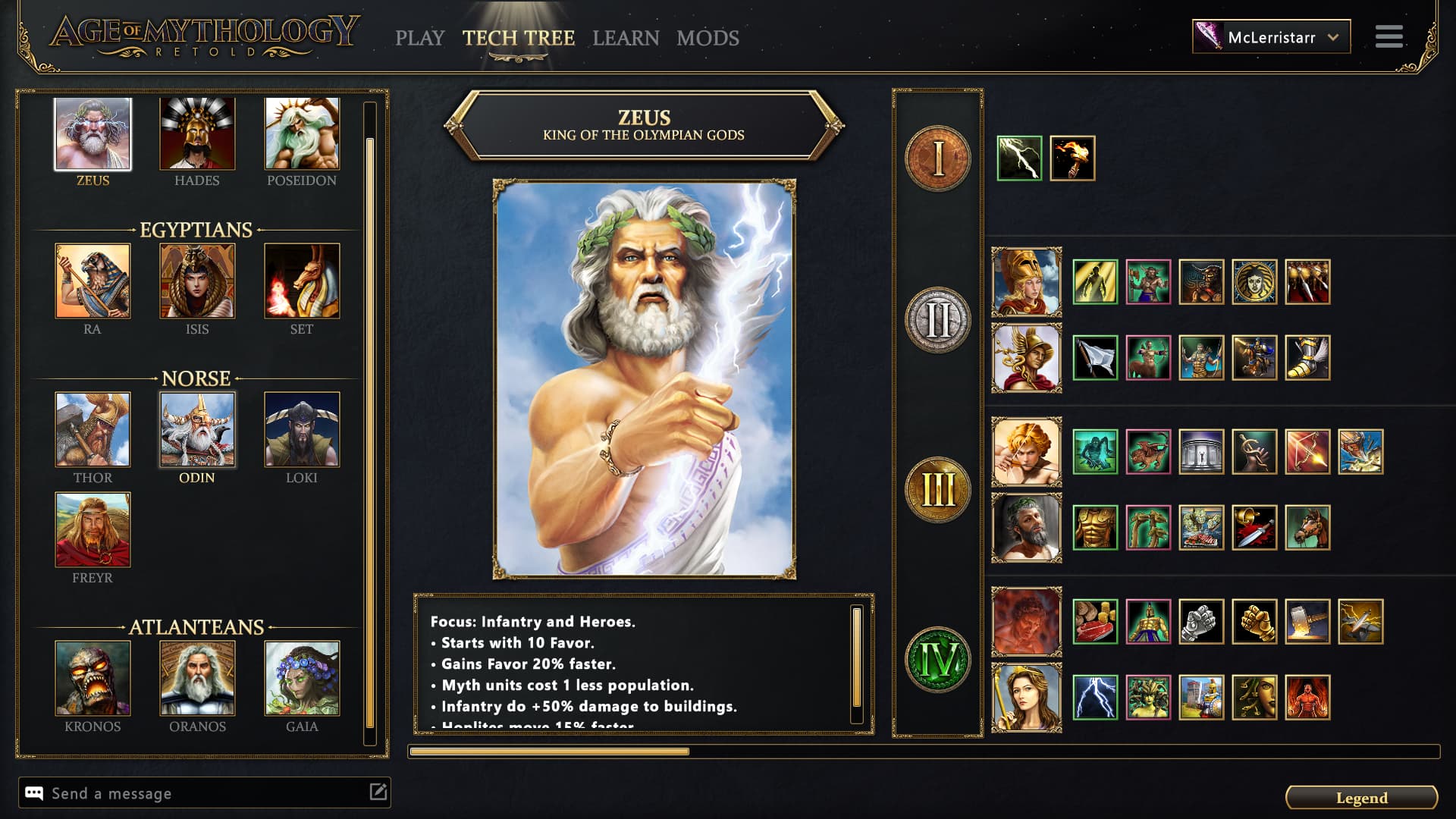 Legacy Deity Portraits not changing Zeus and Gaia - Report a Bug - Age ...