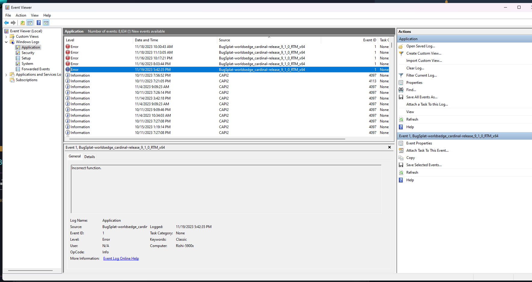 AOE IV 8.1.185.0 Hard Crash Bugsplat Error - IV - Report a Bug - Age of ...