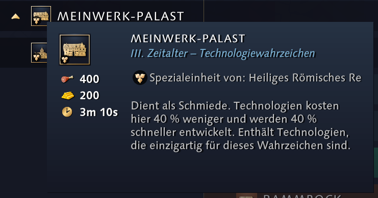 HRE Description of "Meinwerk Palace" is wrong - IV - Report a Bug - Age ...