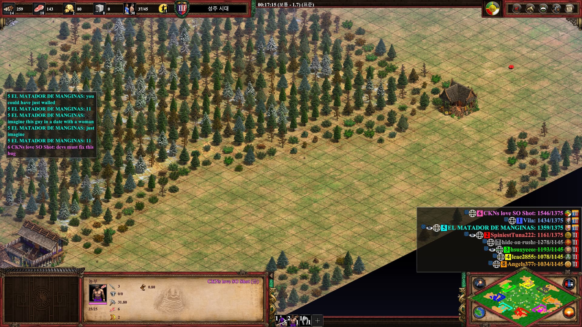 Arena map generation bug - II - Report a Bug - Age of Empires Forum