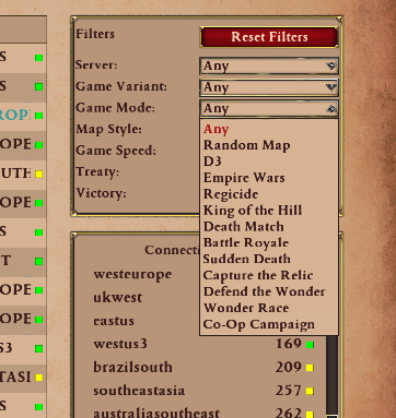 Custom Scenario Filter - II - Discussion - Age of Empires Forum