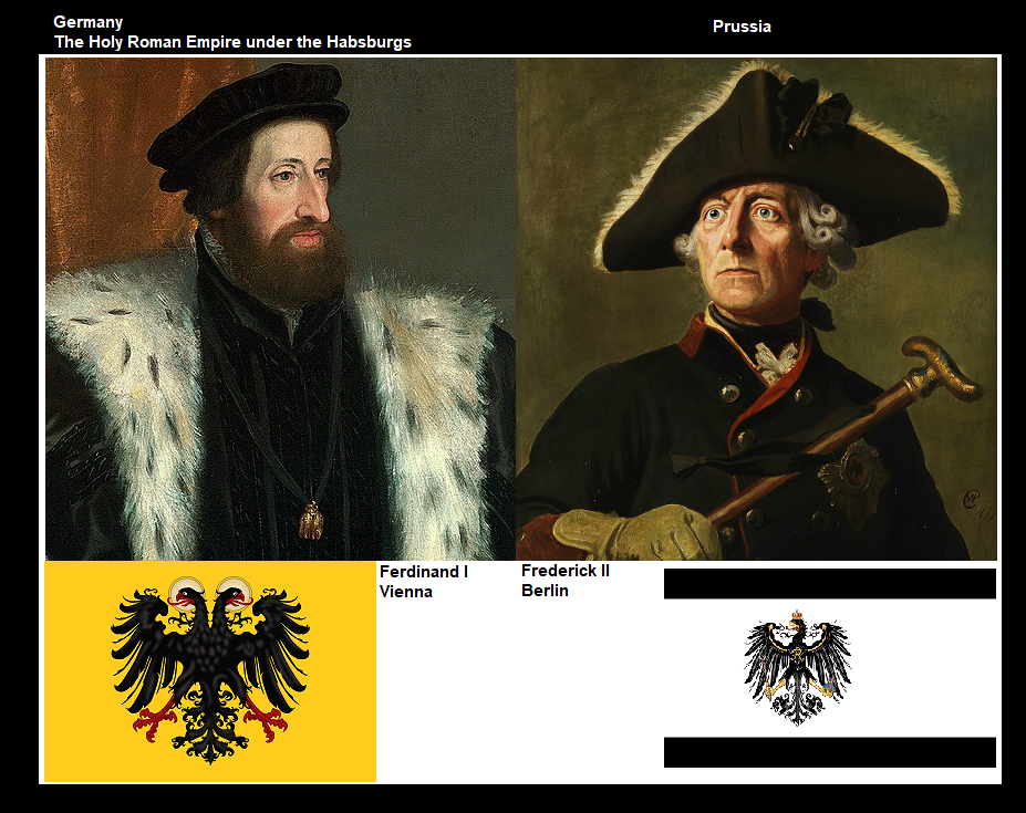 difference between prussia and austria