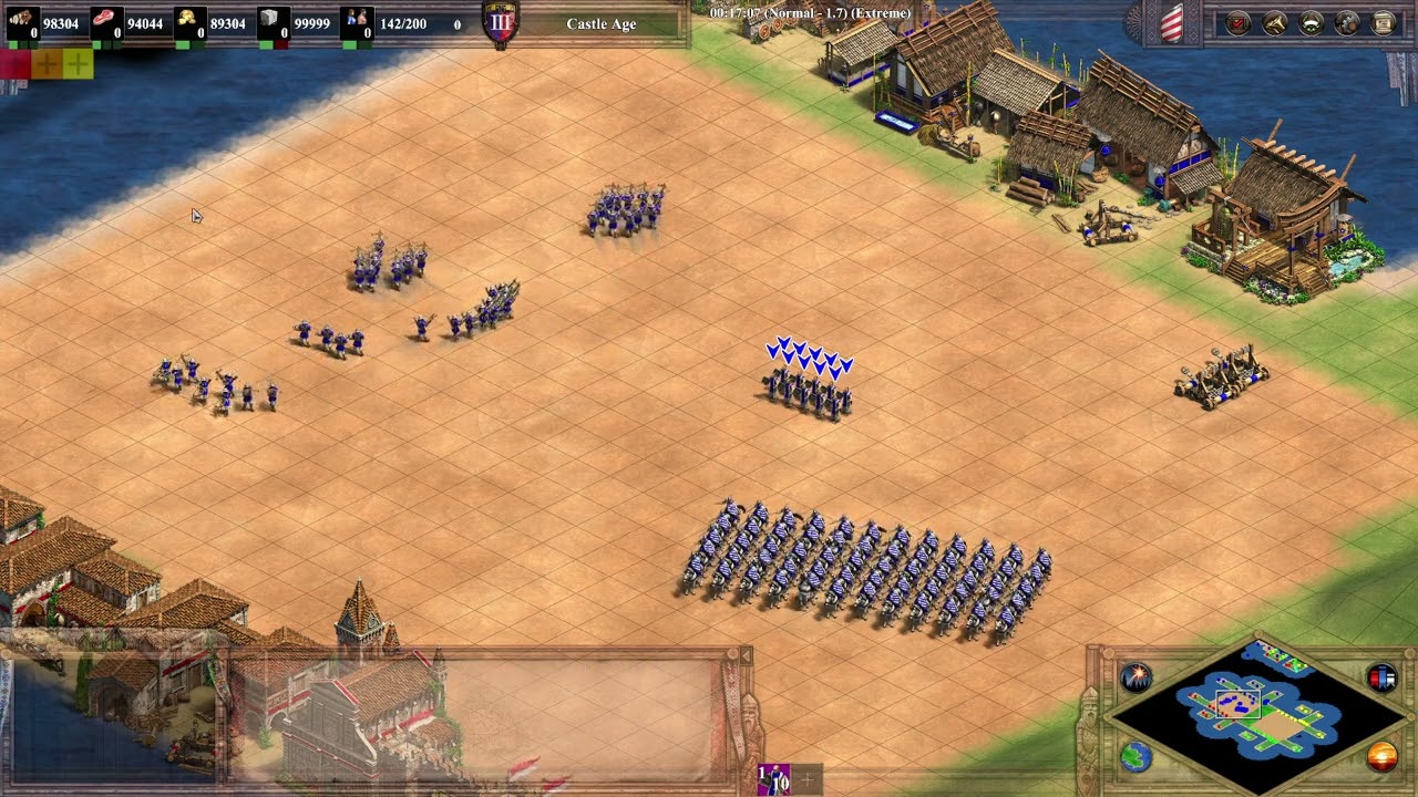 Flank formation units move without commands - II - Report a Bug - Age ...